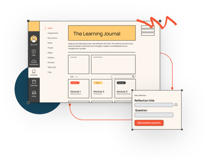 LMS + Learning journal - Curio Group